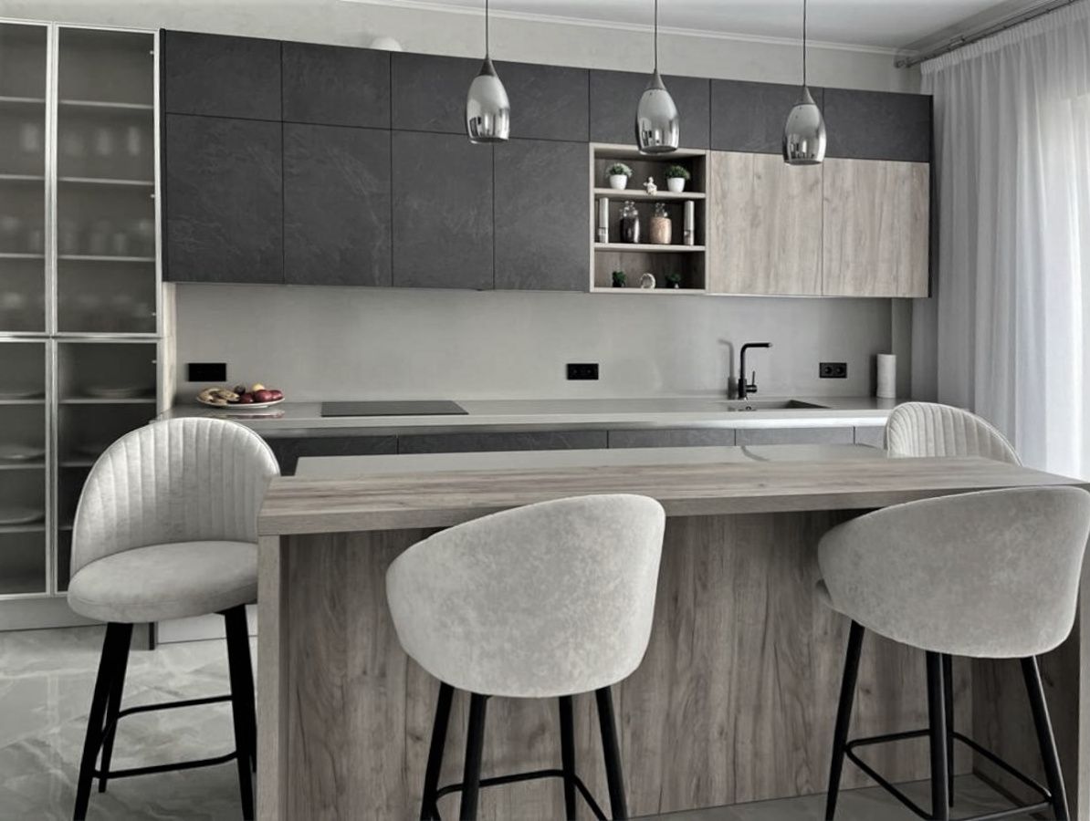 Дизайн-проект «Графит и дуб», дизайнер: Алла Алдаева, г. Саратов, ID ...